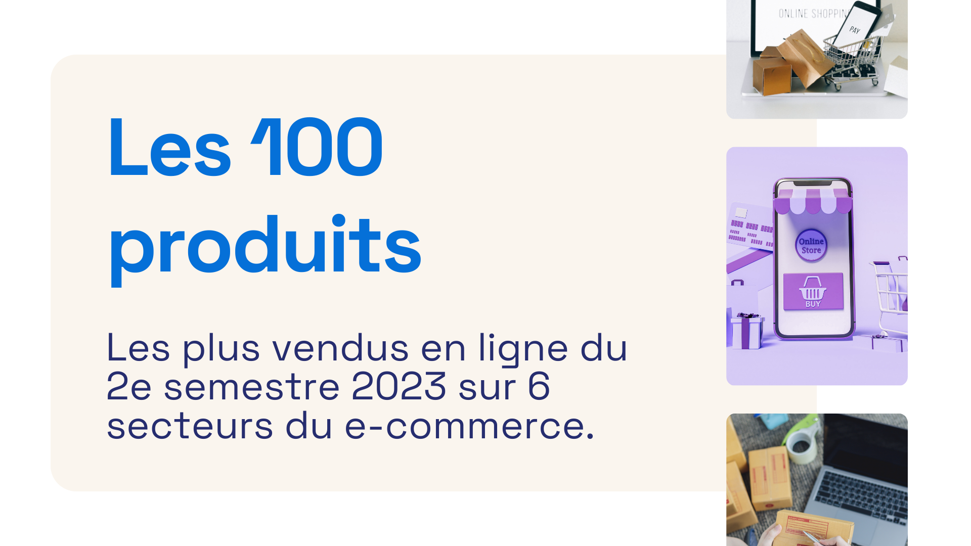 Les 100 meilleures ventes en ligne du second semestre 2023